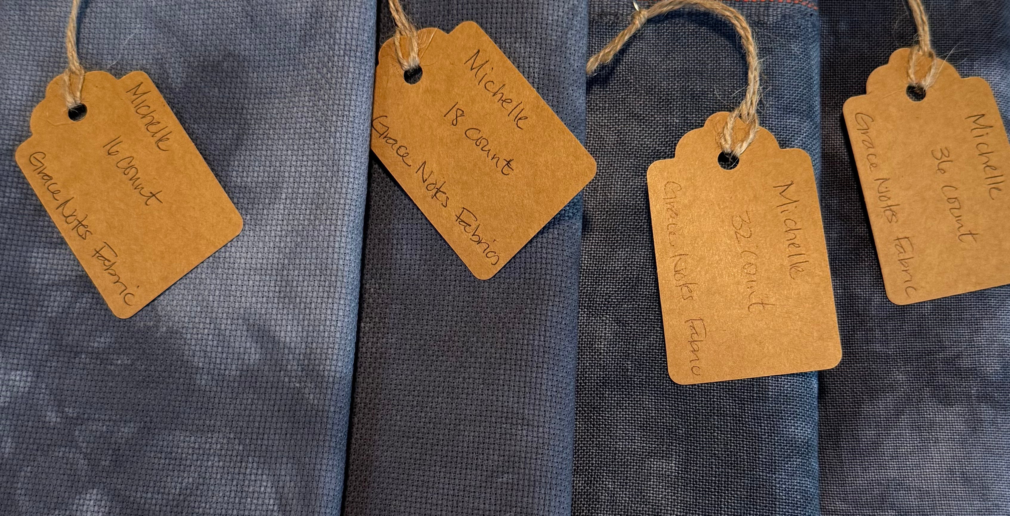 Michelle; Grace Notes Fabric – The Cross Stitch Emporium